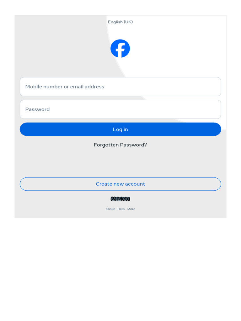 Facebook - Log in or Sign Up | PDF