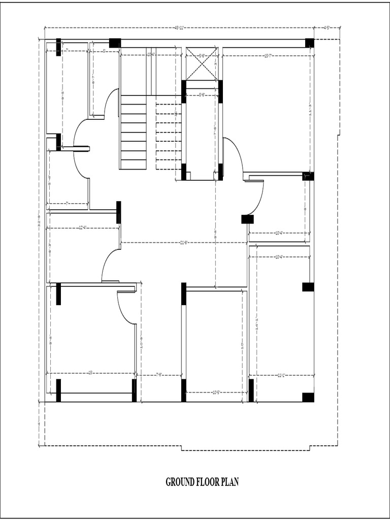 GROUND FLOOR PLAN | PDF