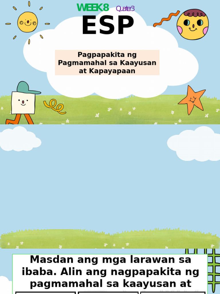 Q3-WEEK8 -ESP-PPT | PDF