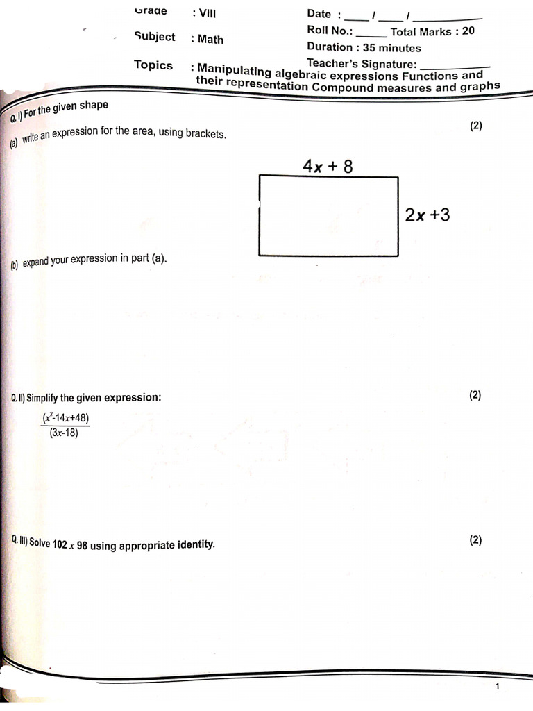 P.S.Tutorial Grade 8th WS5 | PDF