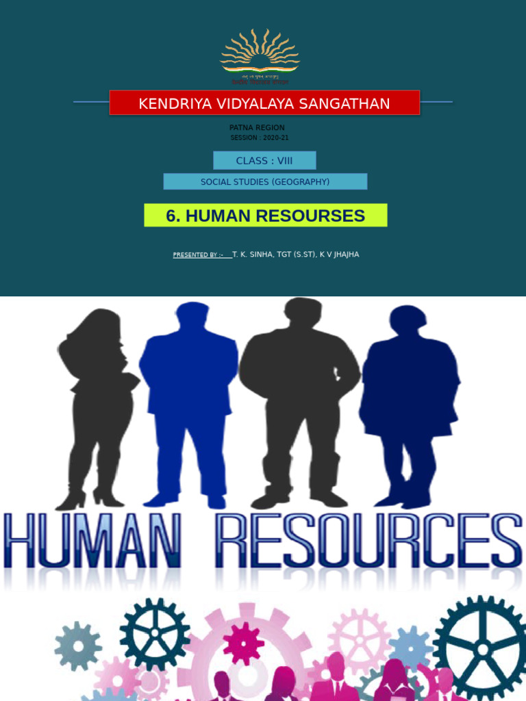 VIII GEOGRAPHY 6 Human Resources - Kanhu Charan Pradhan | PDF