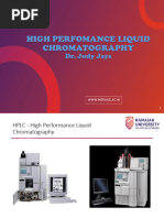HPLC | PDF | High Performance Liquid Chromatography | Chromatography