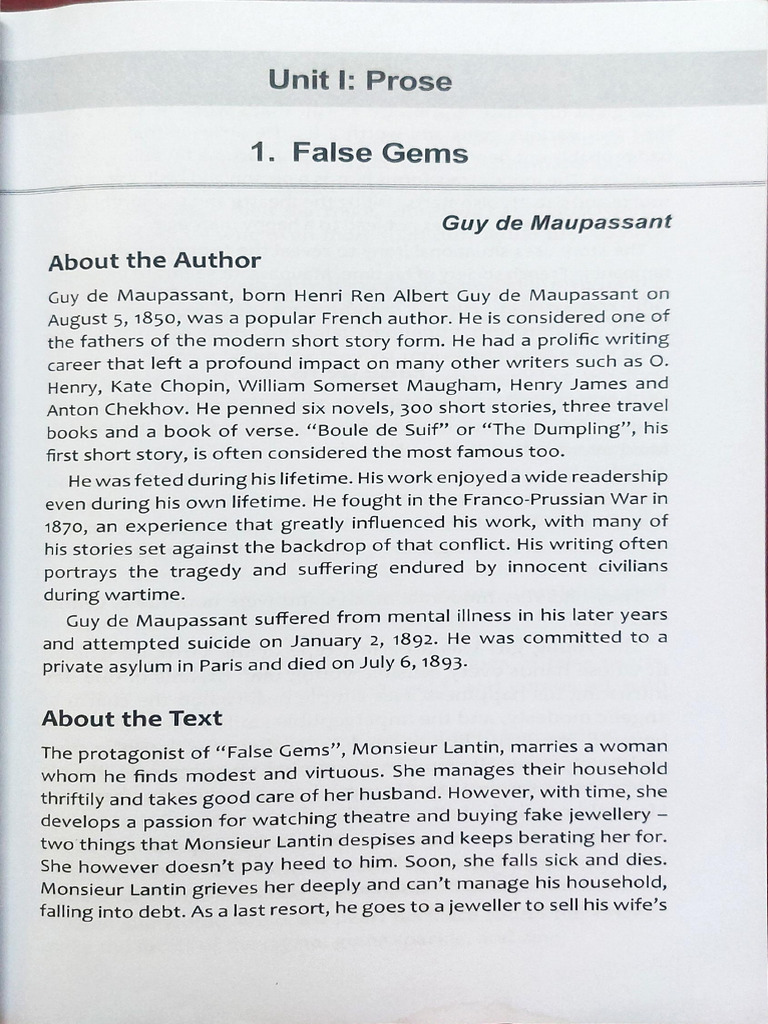 False Gems | PDF