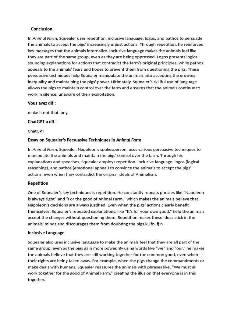 Conclusion | PDF | Logos | Reason