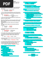 LET Reviewer for English Majors 2025 | PDF | Curriculum | Reading (Process)