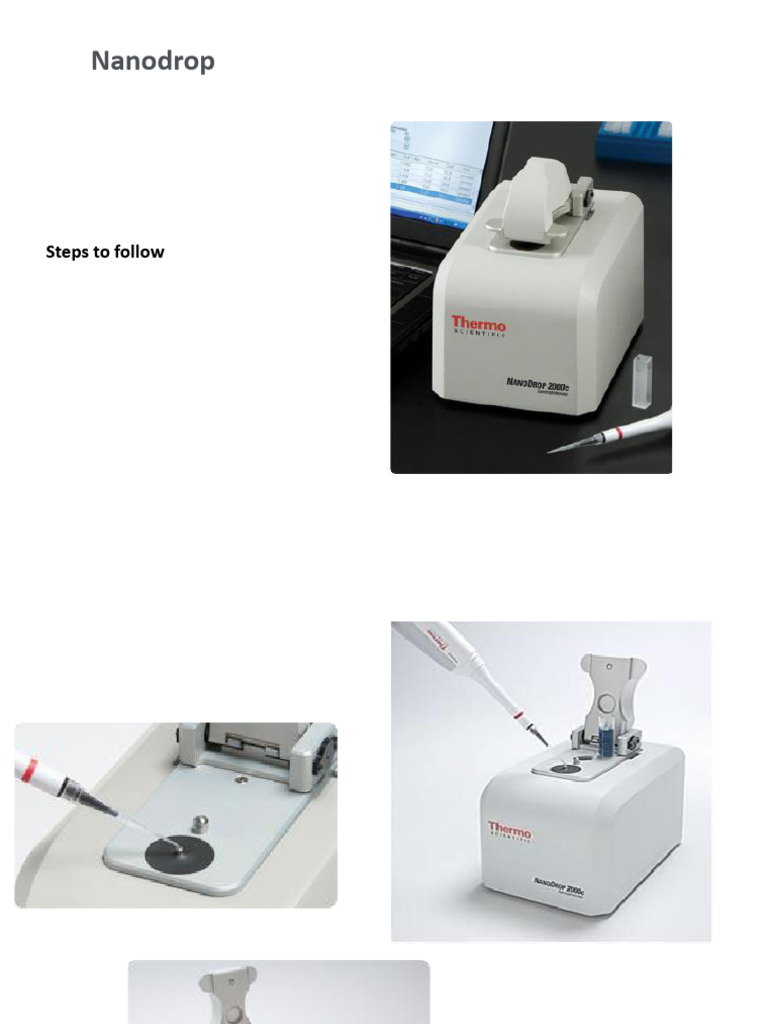 Nanodrop Absorbance Ratio Guide | PDF