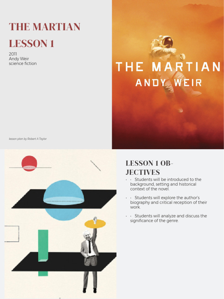 The Martian Lesson 1 Robert | PDF