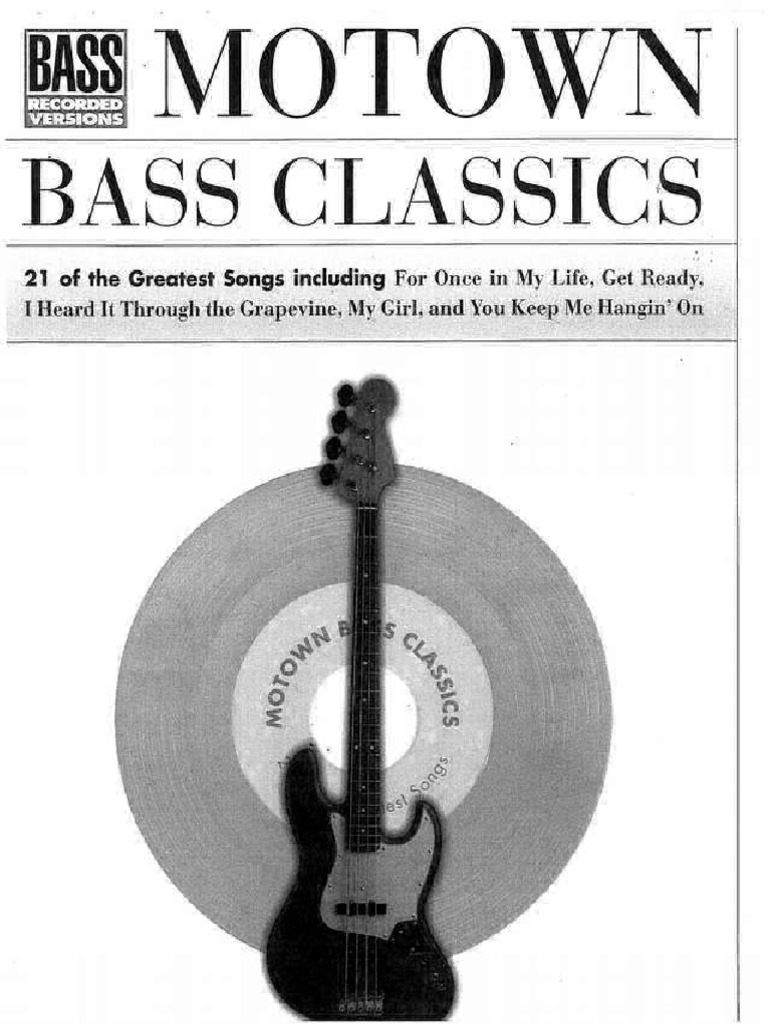 Motown Bass Classics | PDF