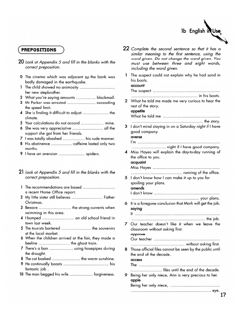 Prof Grammar 17 - 19 | PDF