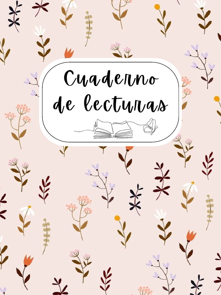 8cfc00e0 A8b7 4938 b258 1418e18b350a Portada Cuaderno de Lecturas | PDF