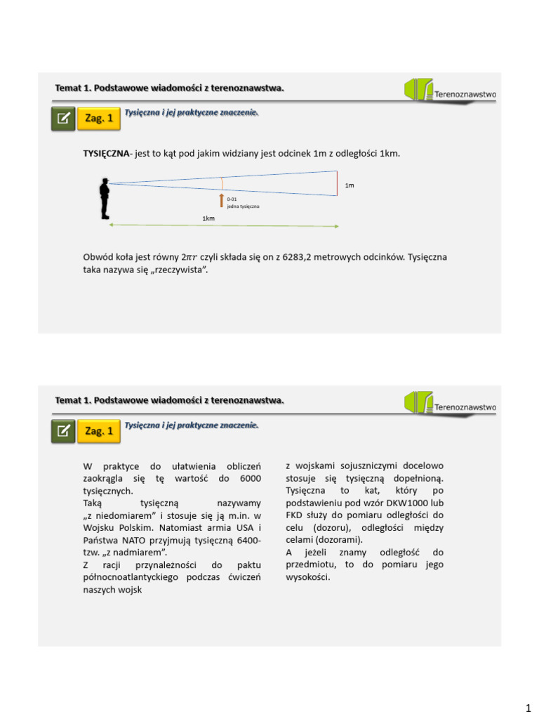 Terenoznawstwo Scal | PDF