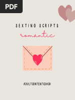 Anal Sexting Script | PDF