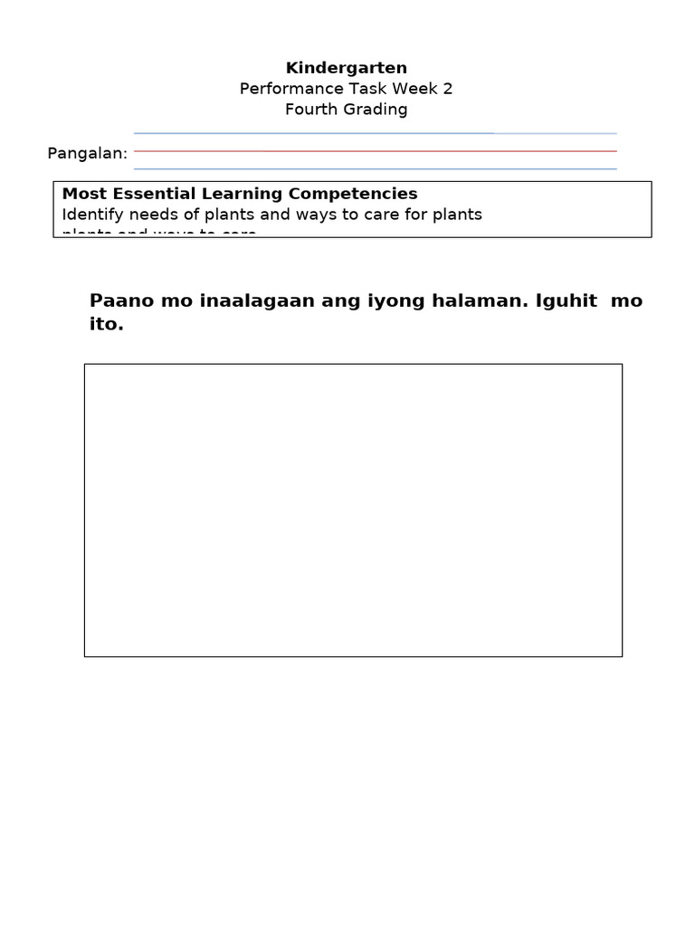 Performance Task - Week 2 | PDF