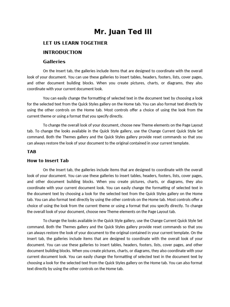 MR. JUAN | PDF | Page Layout | Text
