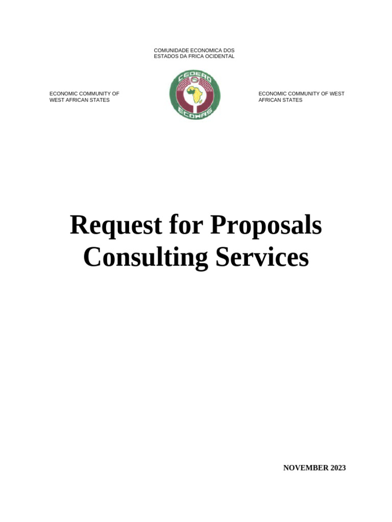 1-Request-for-Proposals | PDF | Request For Proposal | Justice