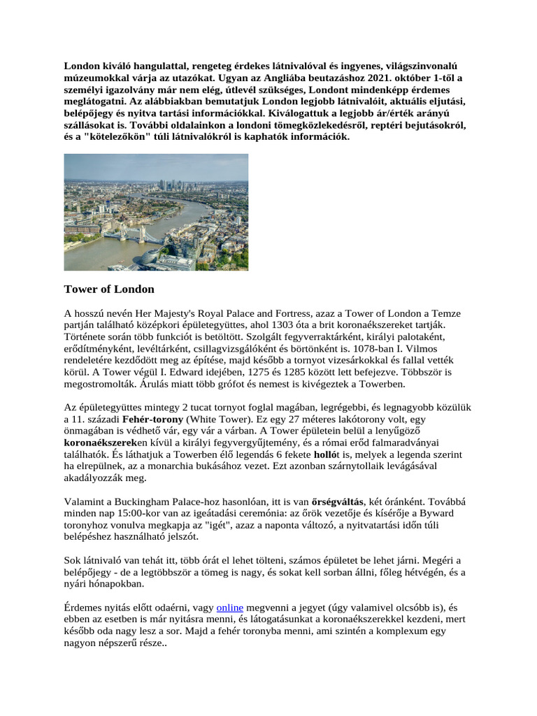 London | PDF