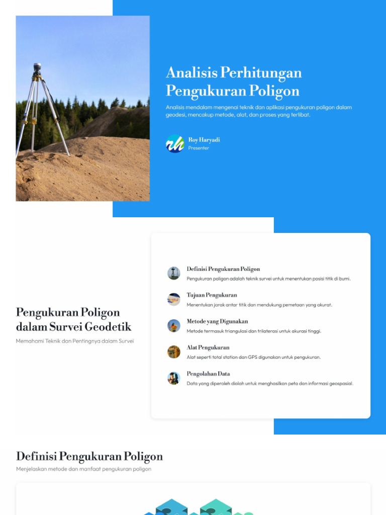 Analisis Perhitungan Pengukuran Poligon | PDF