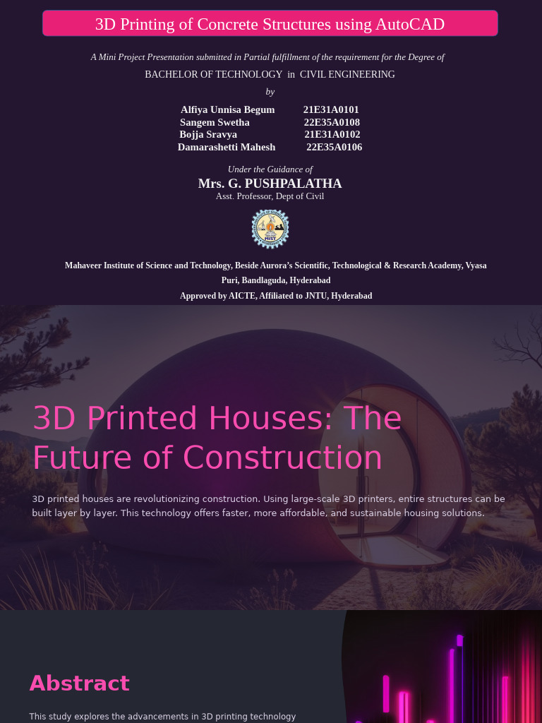 3D Printing of Concrete Structures (1) 1 | PDF | Concrete | 3 D Printing
