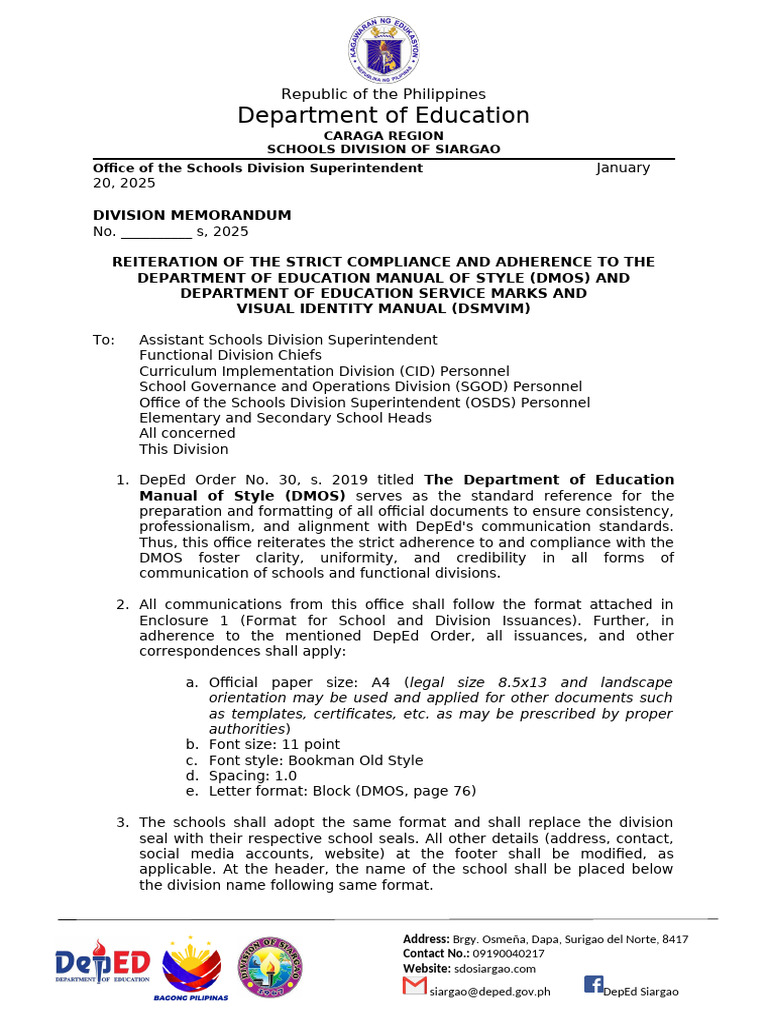 SAMPLE-MEMORANDUM | PDF