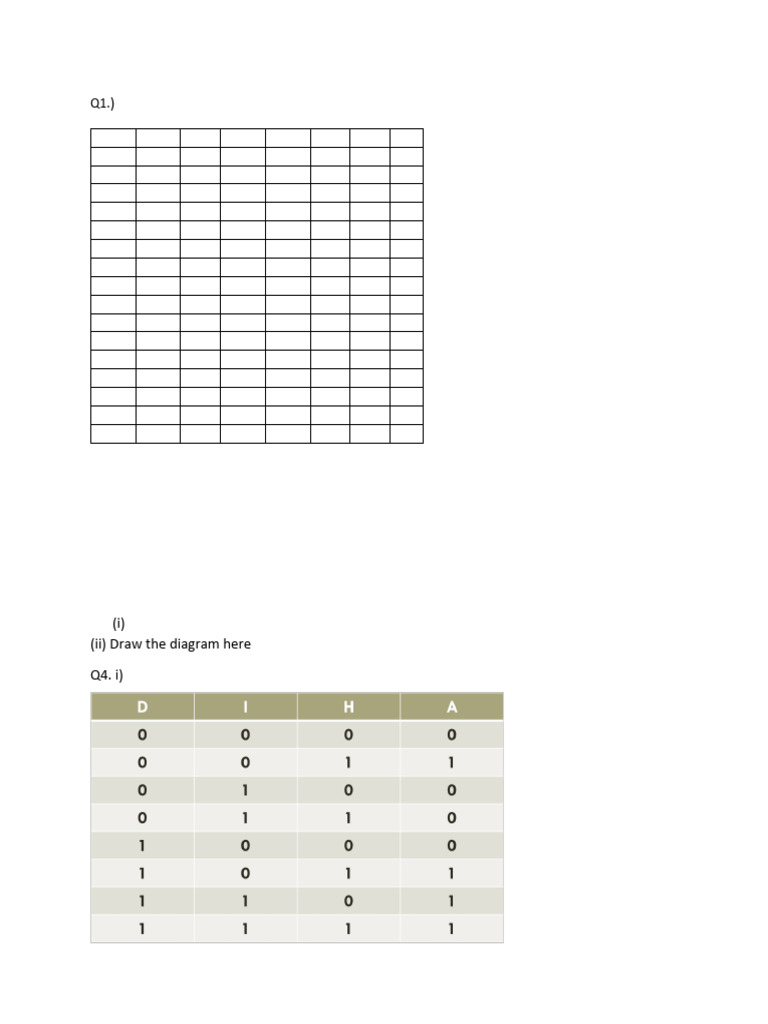 Answer Key Practice Problems combinational circuits | PDF