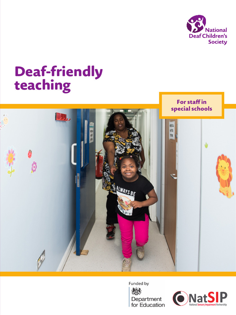 Deaf Friendly Teaching Special Schools | PDF | Hearing Loss | Audiology