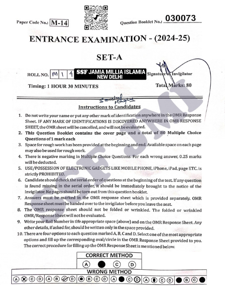 M14 MA HRM 2024_SSF JMI | PDF