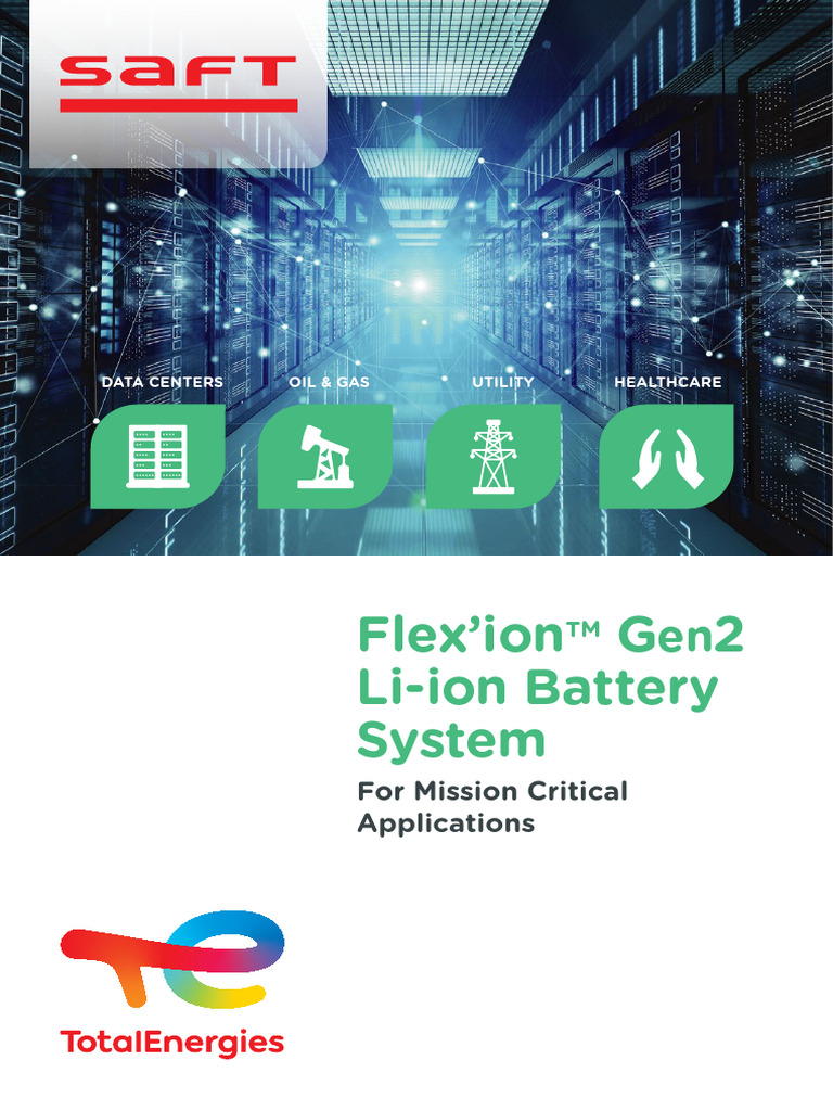 Brochure Flex'ion Gen2 | PDF | Sustainable Technologies | Electric Power