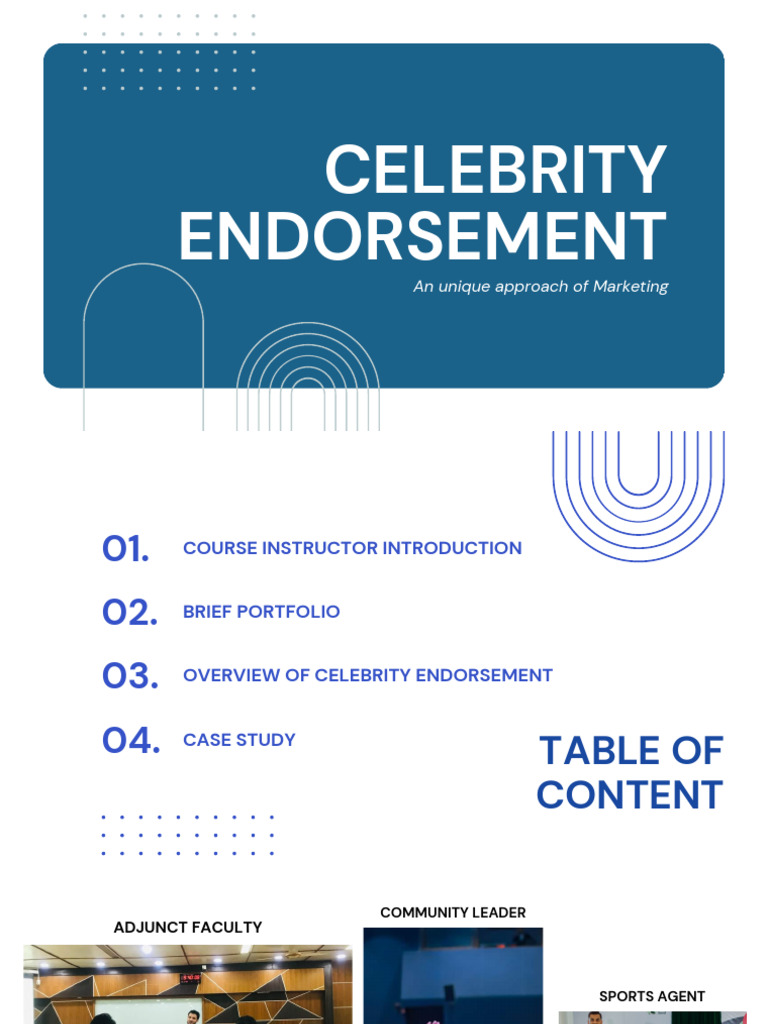Celebrity Endorsement Marketing Insights | PDF | Brand | Social Media