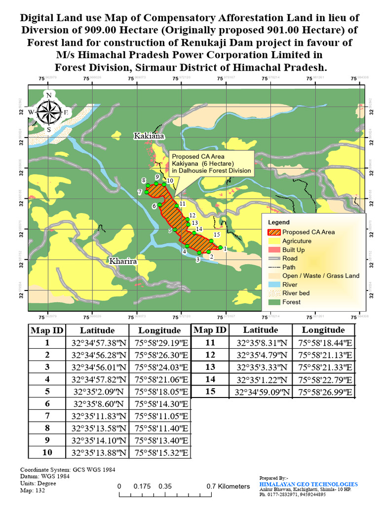 Digital Map 132 | PDF | Navigation | Geophysics