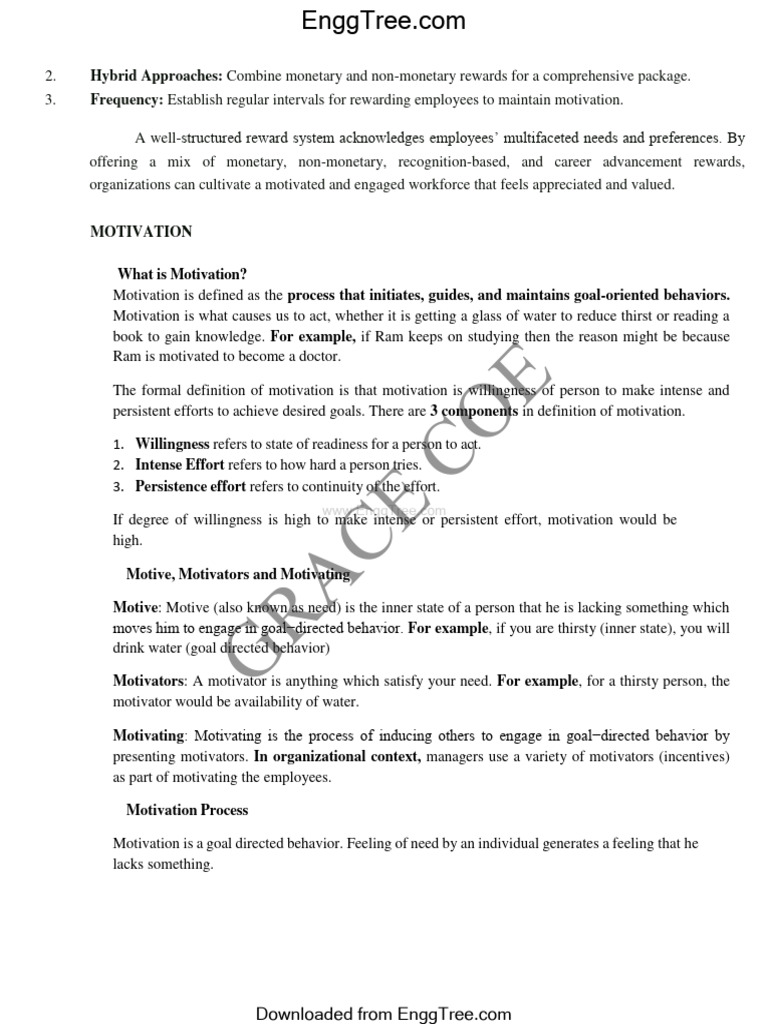 GE3754 Human Resource Management Lecture Notes 1-50-70 | PDF ...