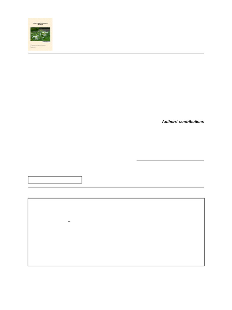 Terminalia catappa Seed Extract Effects | PDF | Alanine Transaminase ...