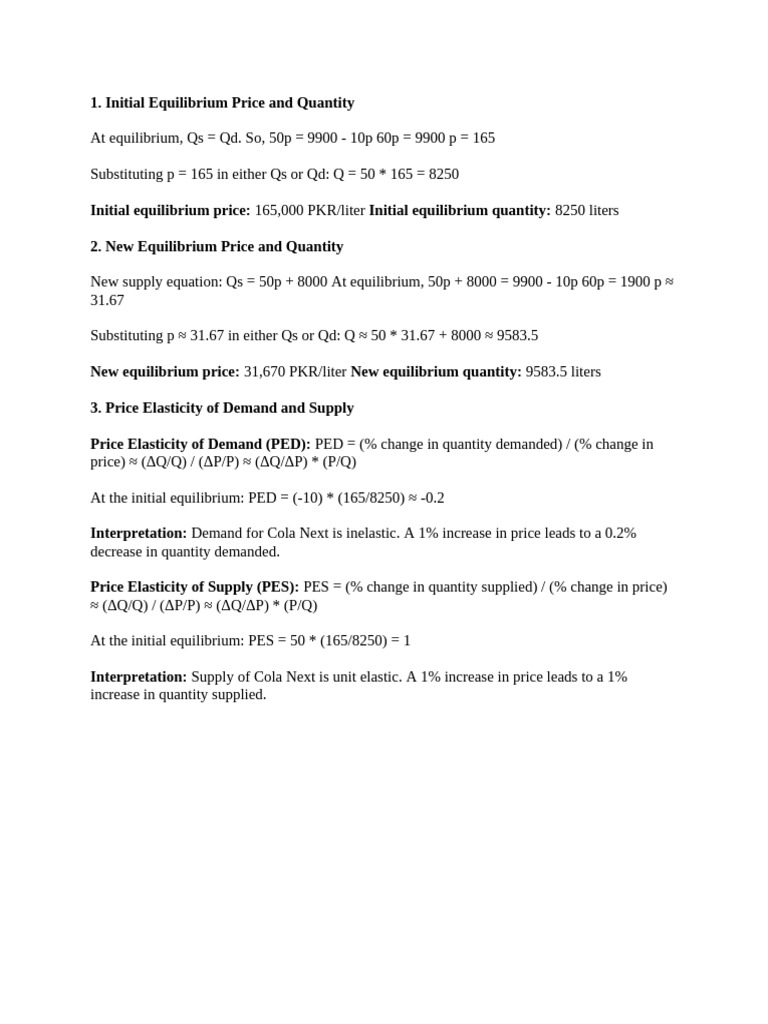 ECO Assignment | PDF