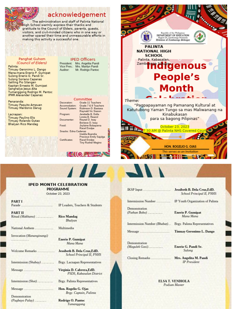 Iped Celebration | PDF