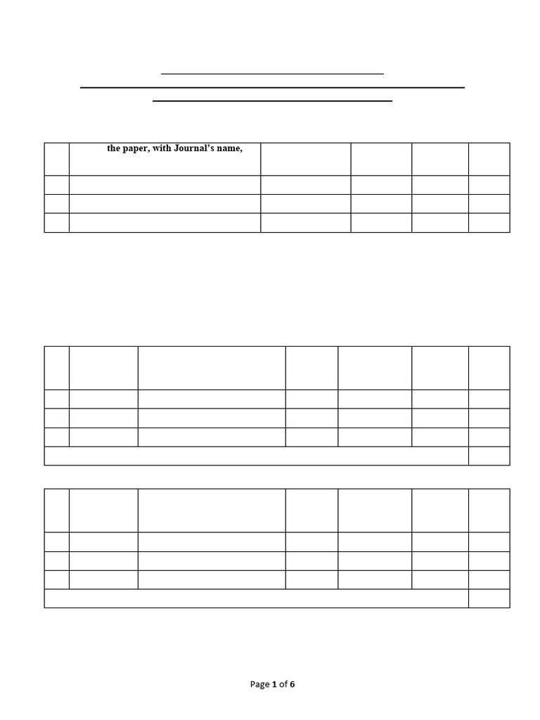 Annexure III - Academic Research Score For AssociateProf | PDF | Thesis | Books