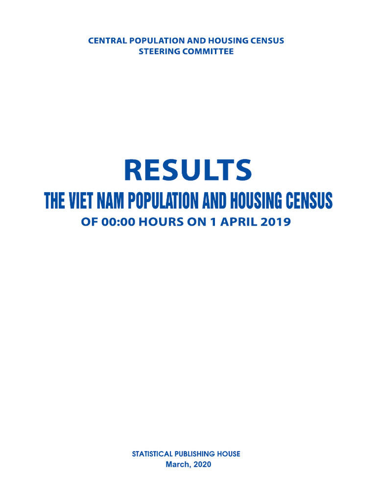 Results - 2019 Population and Housing Census_full | PDF
