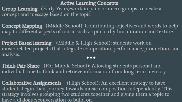 Active Learning Strategies | PDF