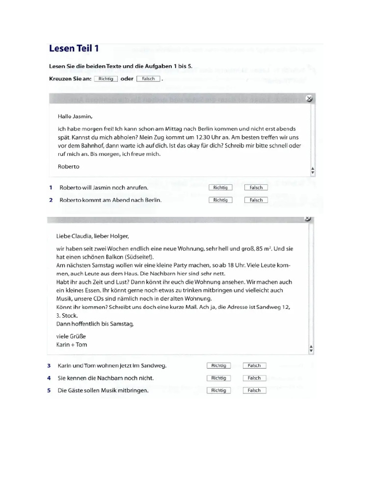 Lesen Schreiben | PDF
