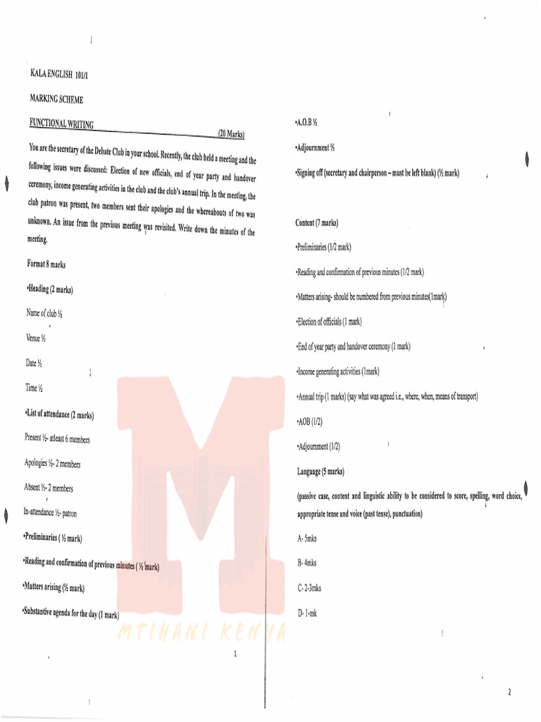 English Paper 1ms | PDF