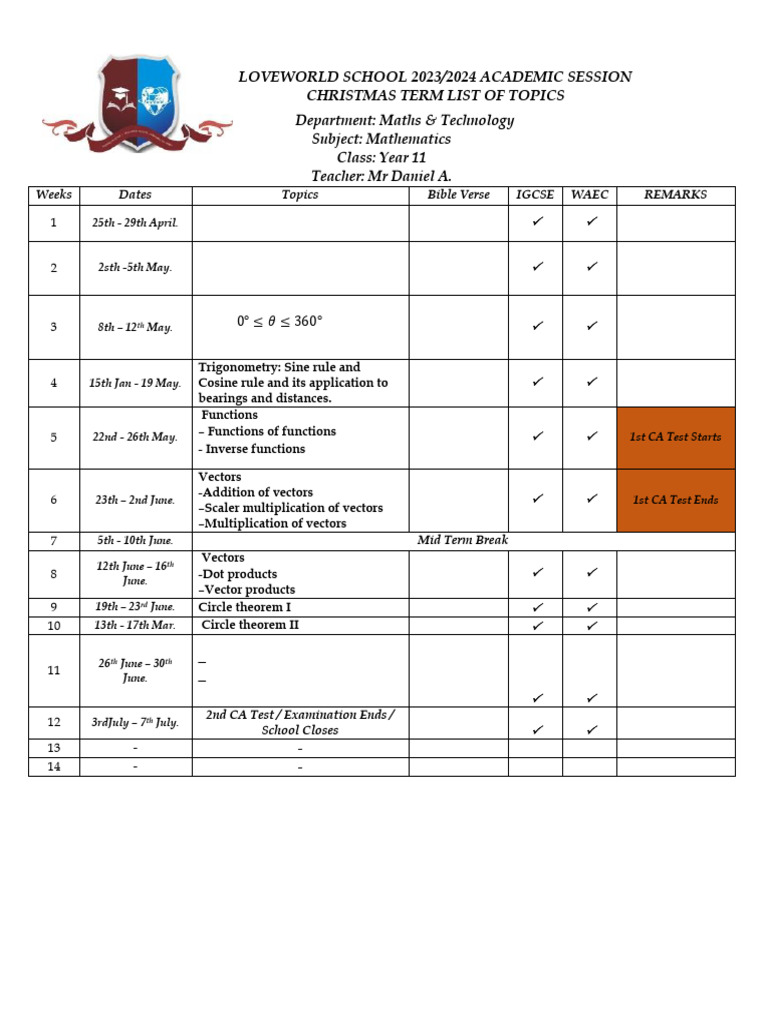 Maths Lot Pdf Trigonometry Matrix Mathematics