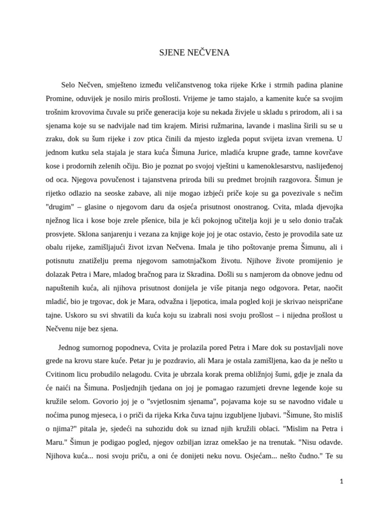Sjene Nečvena | PDF