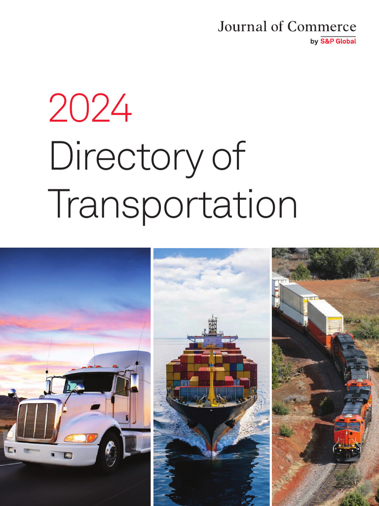 Directory of Transportation 2024 | PDF | Port | Shipping