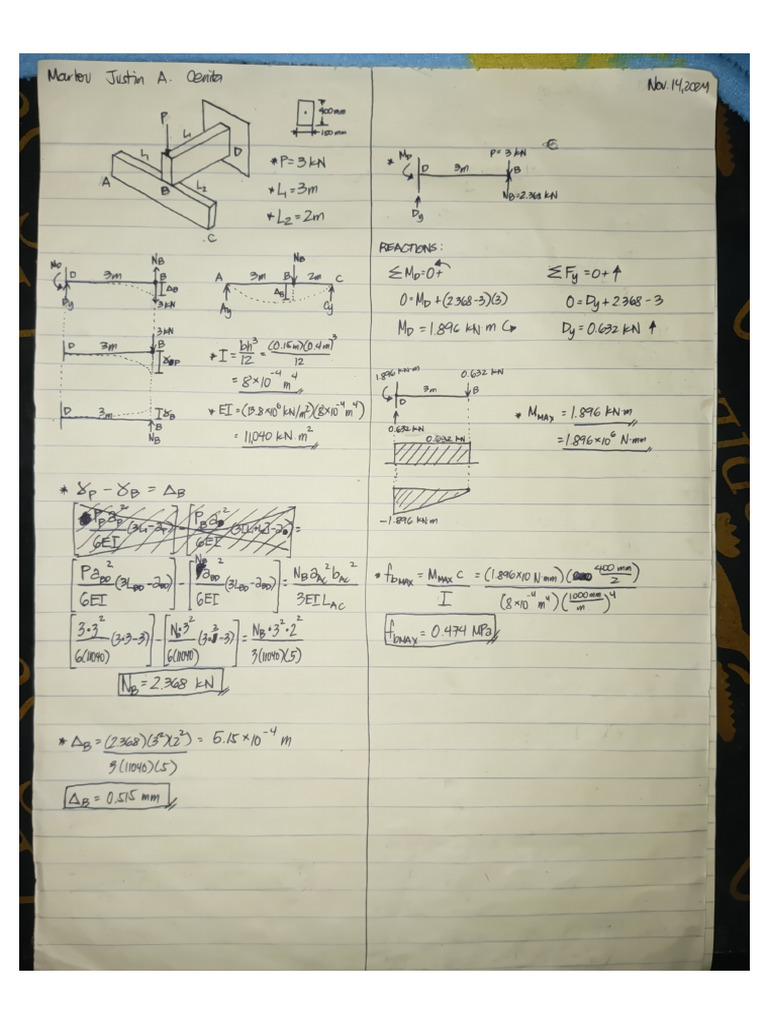 Seatwork (11-14-24) | PDF