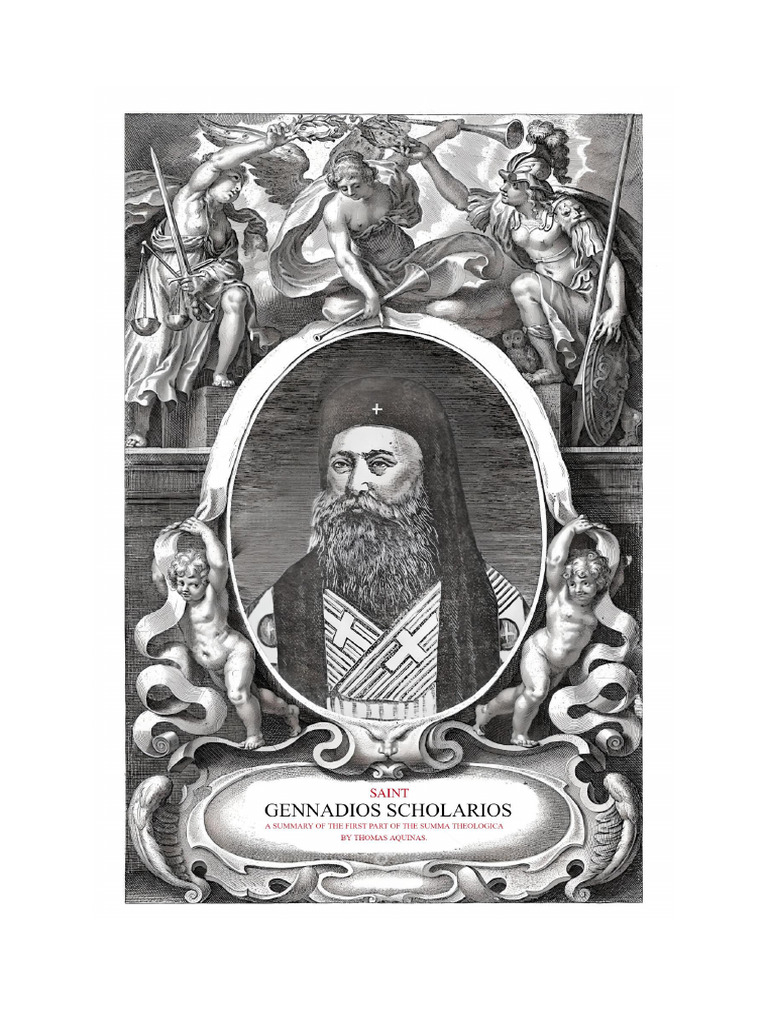 Summary of the first part the Summa Theologica by St. Thomas Aquinas ...