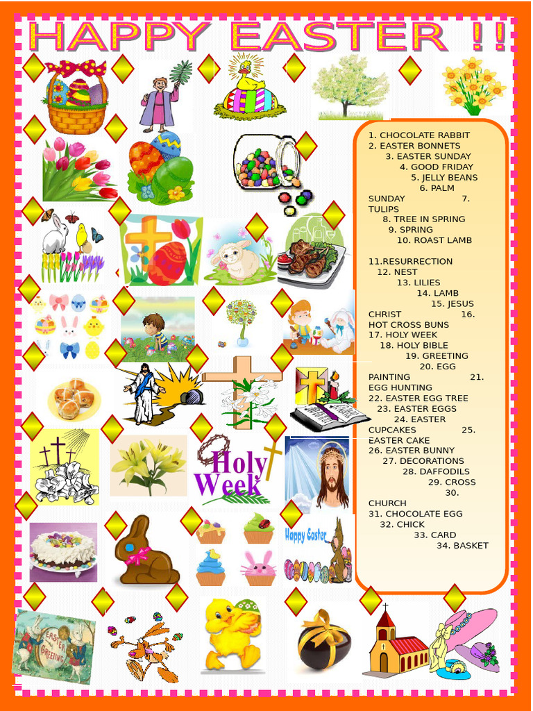 Happy Easter Matching Picture | PDF