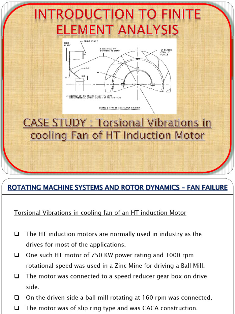 Cooling Tower Fan Failure Analysis | PDF | Electric Motor | Mechanical ...