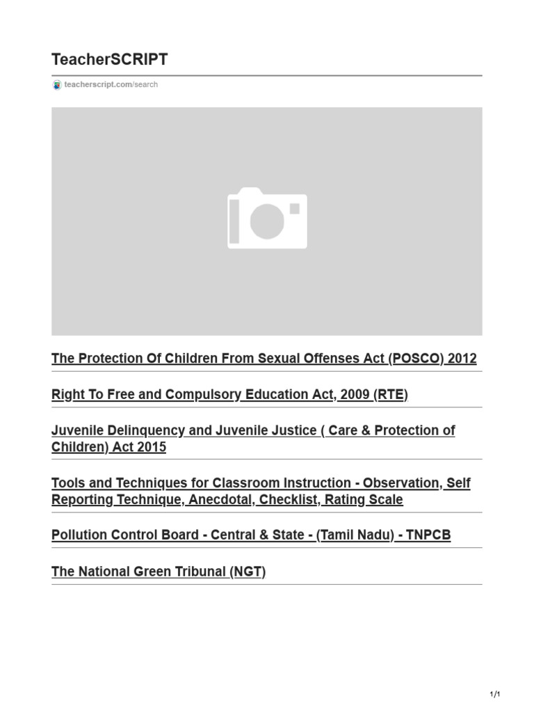 Teacher SCRIPT | PDF