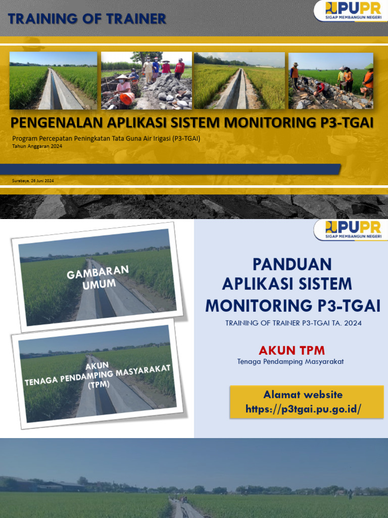 Panduan Aplikasi P3-TGAI - AKUN TPM_2024 | PDF