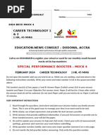 BECE 2025 Science Objective Test Questions | PDF