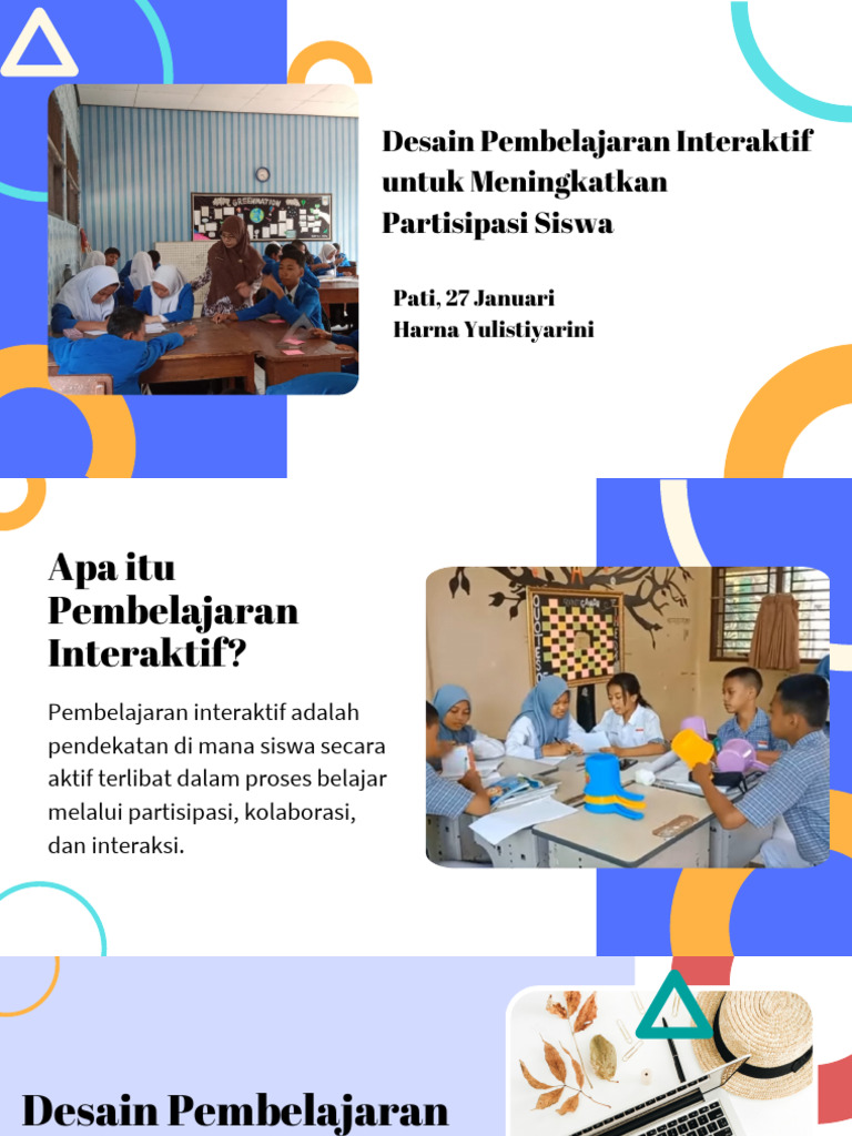 Bimtek 2025 01 27 Pembelajaran Interaktif | PDF