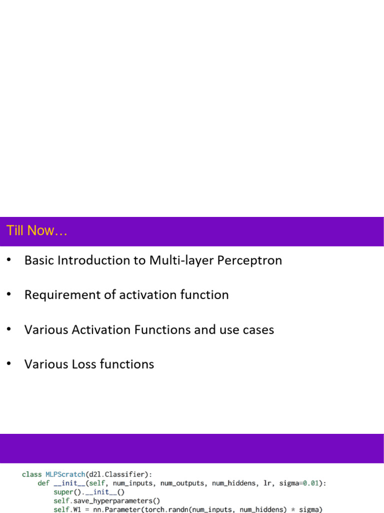 05-Multilayer Perceptron-part2 | PDF